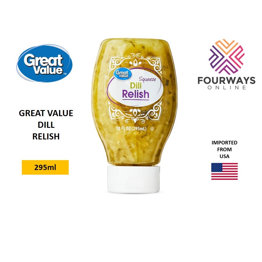 Great Value Dill Relish 295ml | Shopee Philippines