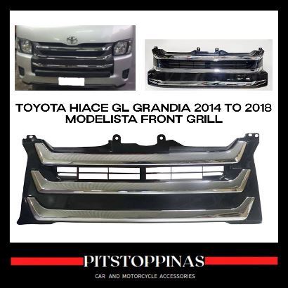 Toyota Hiace 2014-2019 modified front grille TST-ZW032 | Shopee Philippines