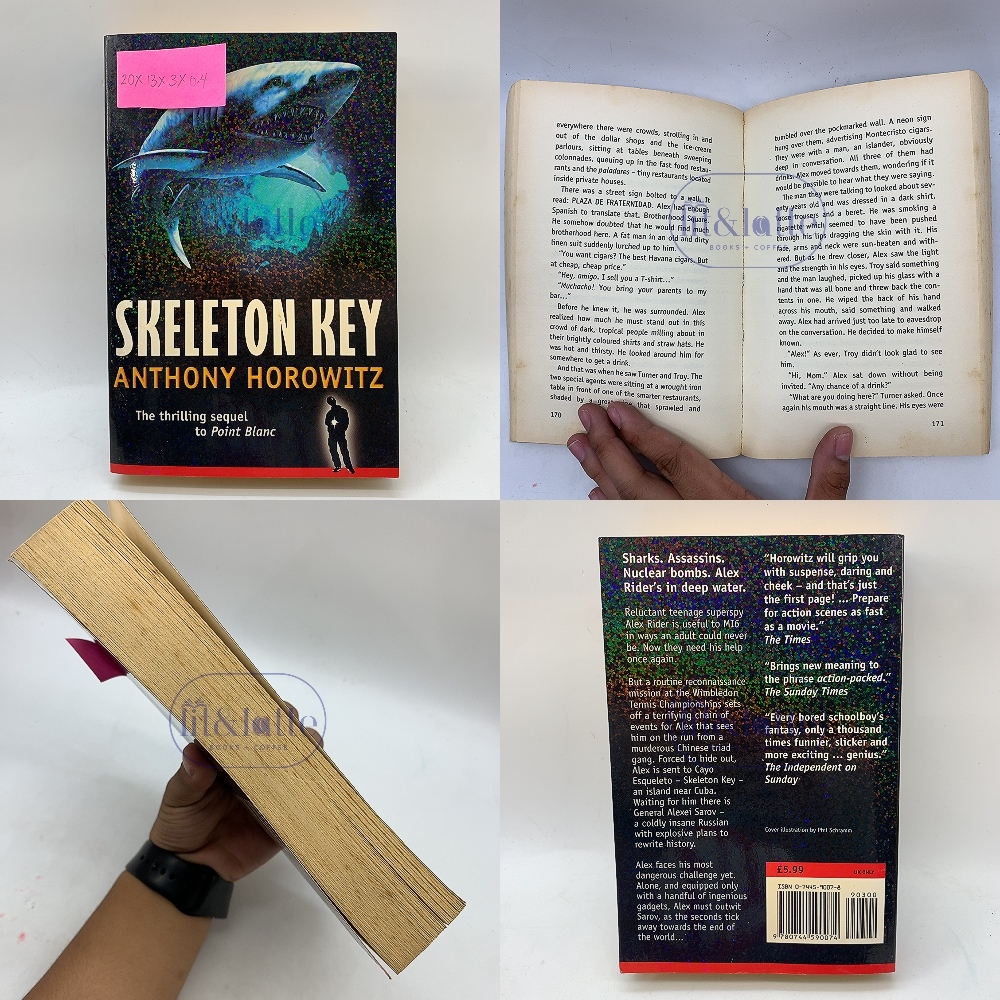 Preloved books- Alex Rider series by Anthony Horowitz | Spy Thriller ...