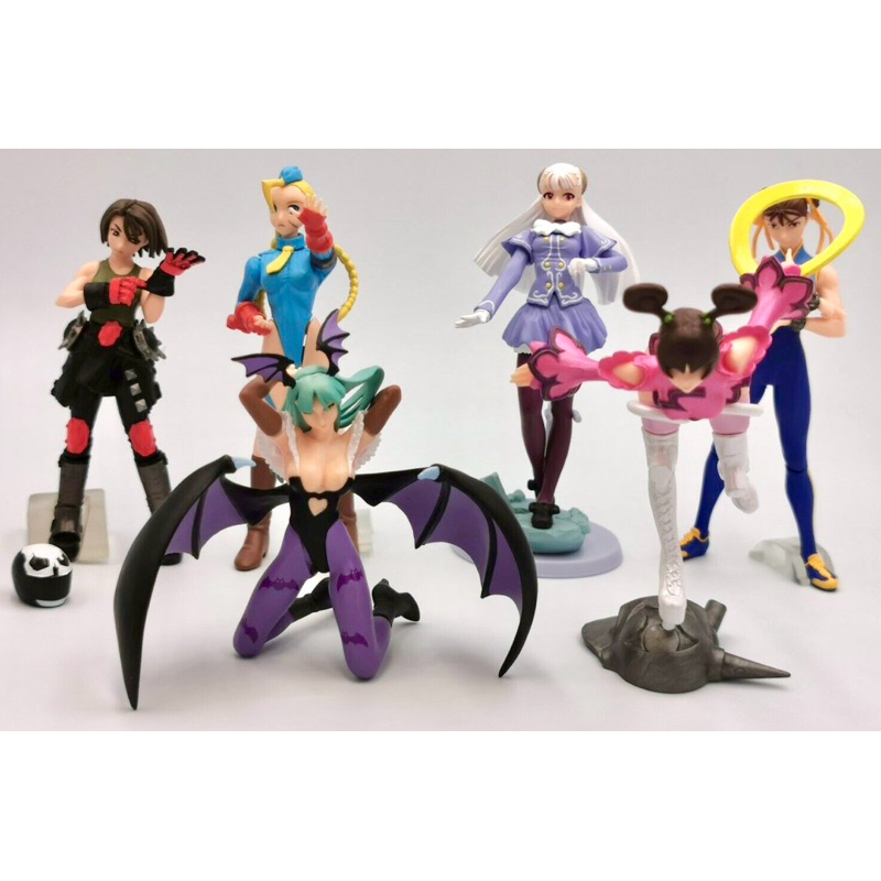 Capcom Girls HGIF Mini Action Figure Set by Bandai x Street Fighter x ...