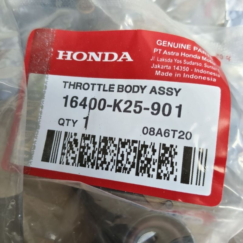 TPS Sensor for Honda Click 125i/150i, BeatFi, Scoopy fi. Throttle Body ...