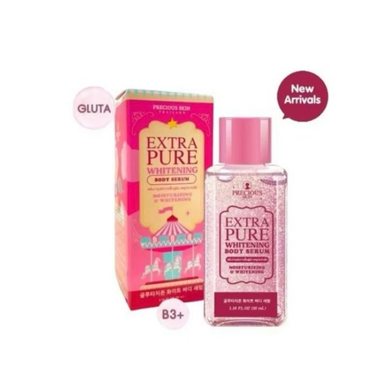 BKK PRECIOUS SKIN EXTRA PURE WHITENING BODY SERUM 35mL | Shopee Philippines