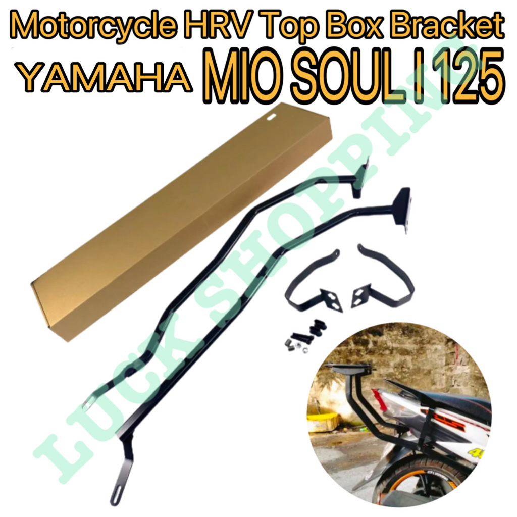 Motorcycle Yamaha Mio Soul i 125 HRV Bracket Heavy Duty Rear Top Box ...