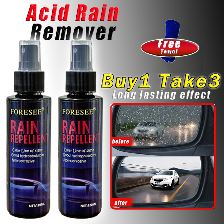 120ml Acid Rain Remover Glass Stain Remover watermarks remover Car Care ...