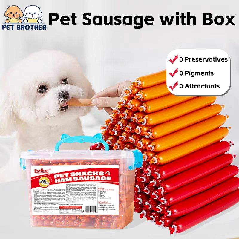 30pcs/150pcs Pet Treats Dog Sausage Dog Food Pet Treats Pet Snack Cat ...