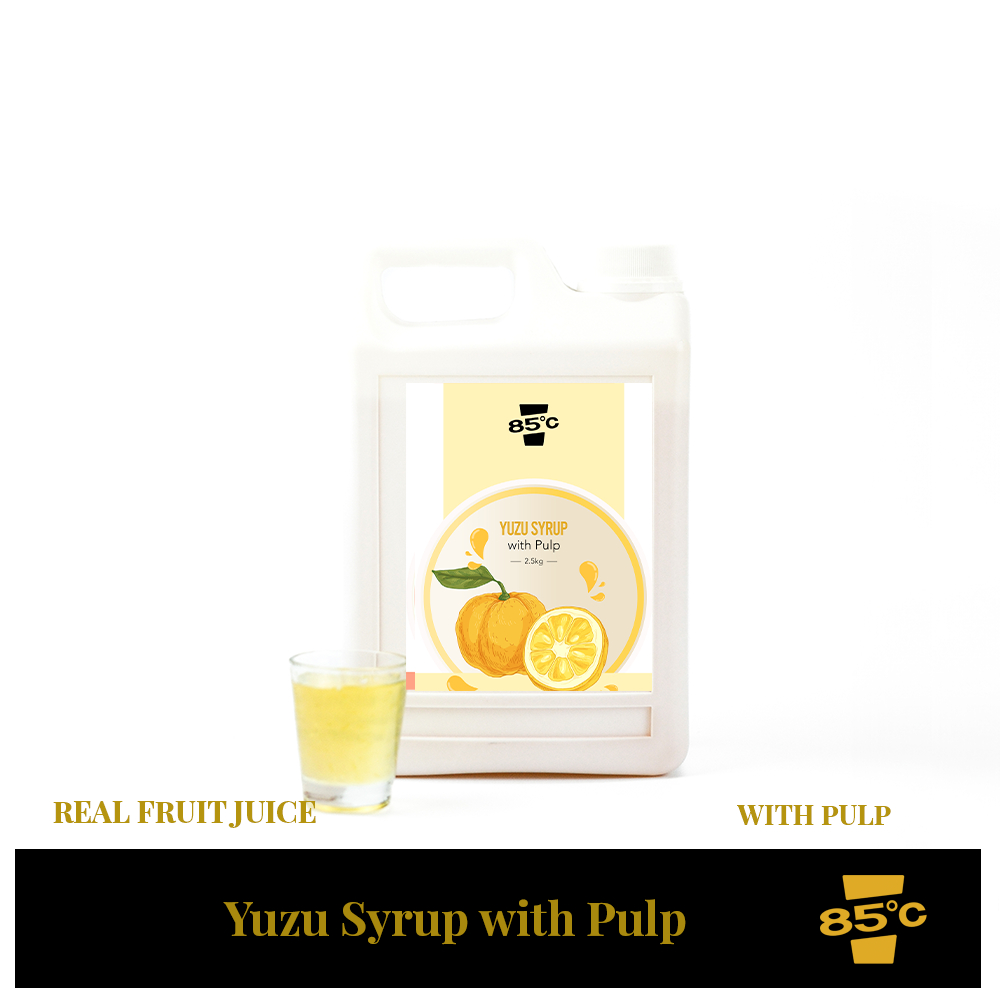 85C Yuzu Fruit Concentrate with Pulp [2.5kg] | Shopee Philippines