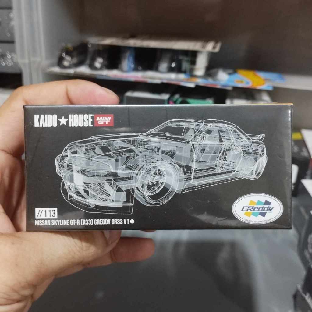 Kaido House x Mini GT #113 Nissan Skyline GT-R (R33) Greedy V1 unSealed ...