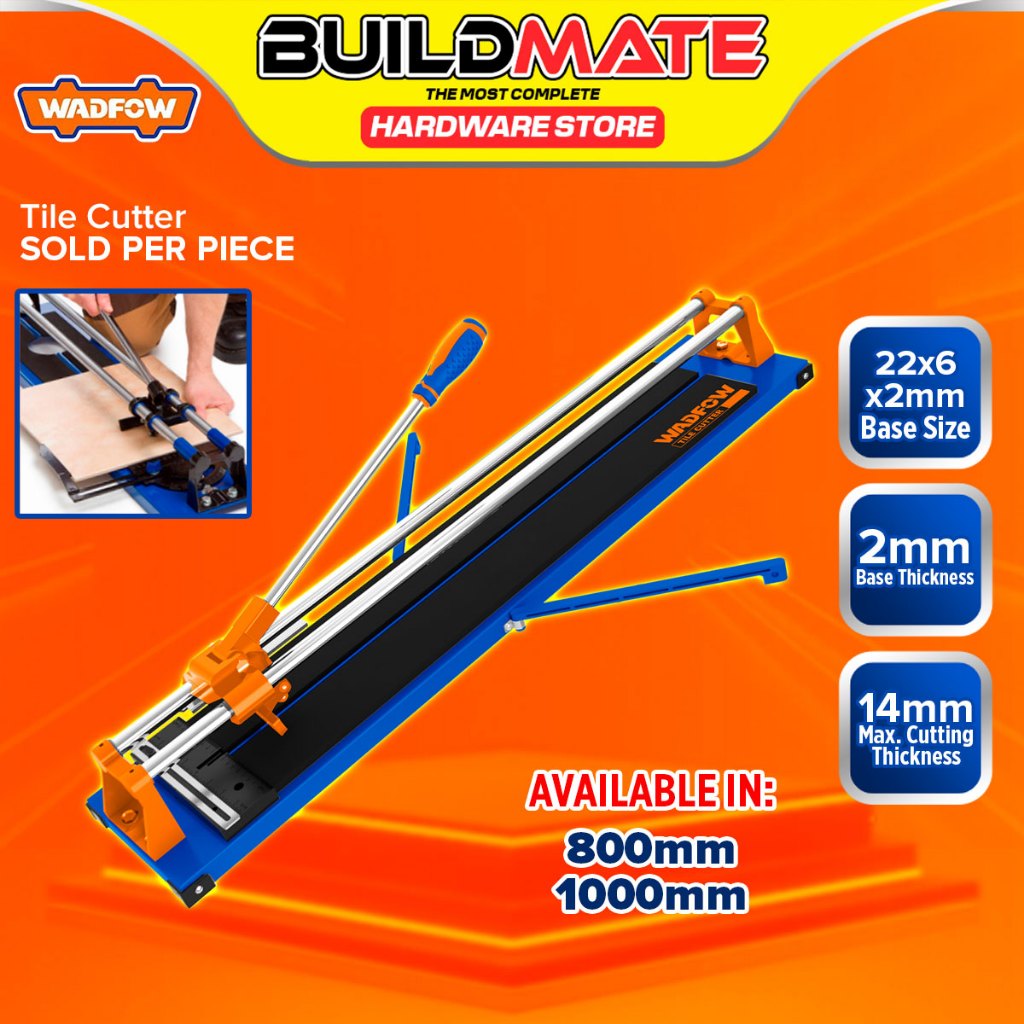 BUILDMATE Wadfow Tile Cutter 600mm - 1200mm Beam Score Cutter Board ...