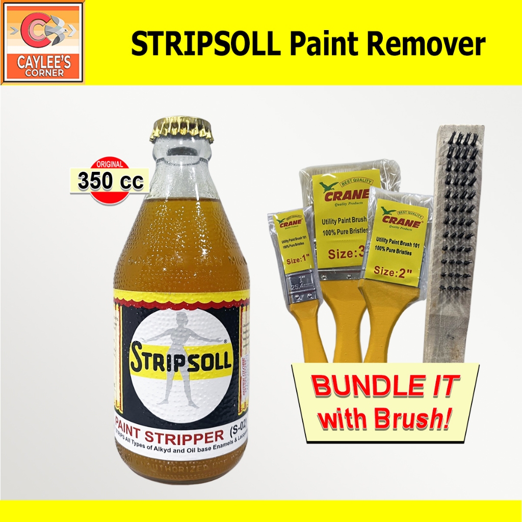 STRIPSOLL Paint Remover/Paint Stripper 350ml | Shopee Philippines