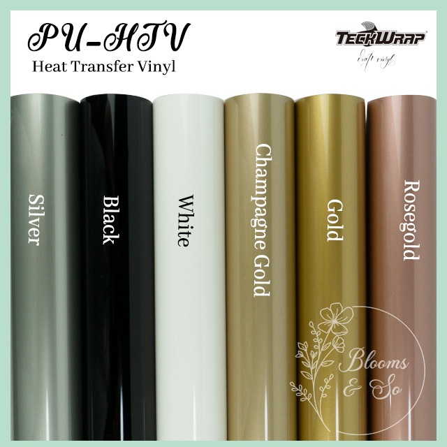 Teckwrap PU HTV Heat Transfer Vinyl 12x12 inches | Shopee Philippines