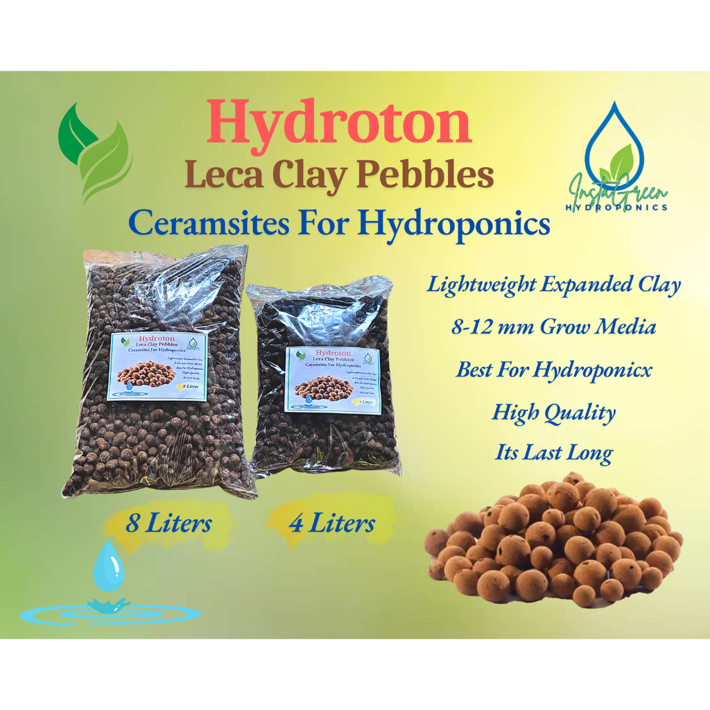 Hydroton Leca Clay Pebbles Ceramsite 4 liters & 8 liters | Shopee Philippines