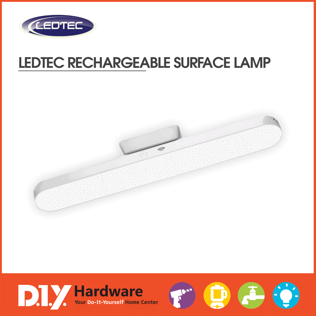 LEDTEC by DIY Hardware Rechargeable Surface Lamp | Shopee Philippines