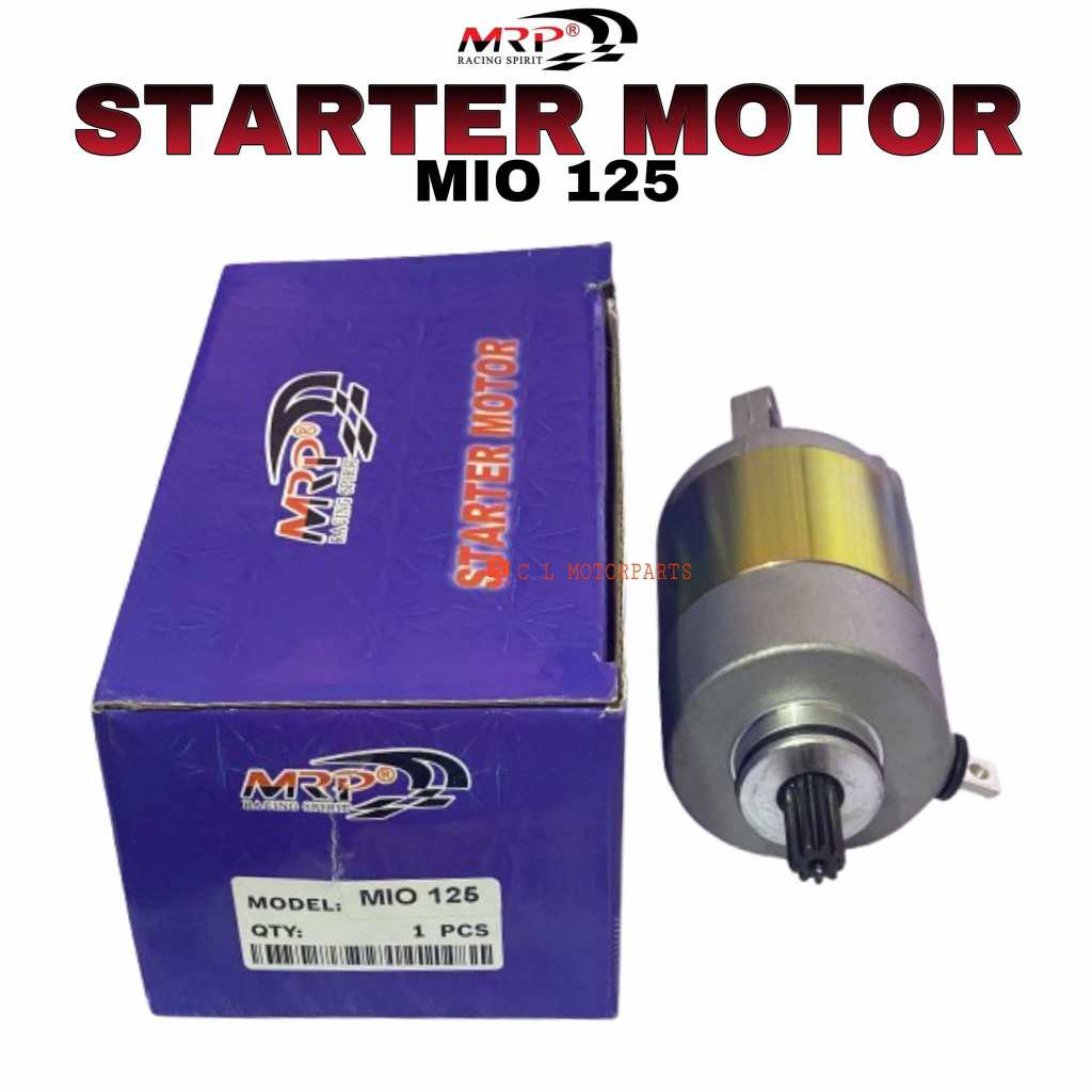 MRP STARTER MOTOR MIO 125/MIO | Shopee Philippines