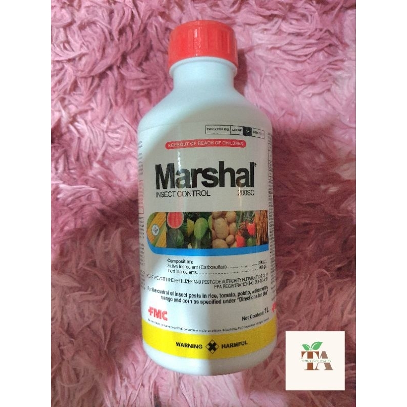 Marshal 200 SC Insecticide ~ Carbosulfan 1 liter and 500ml ~ FMC ...