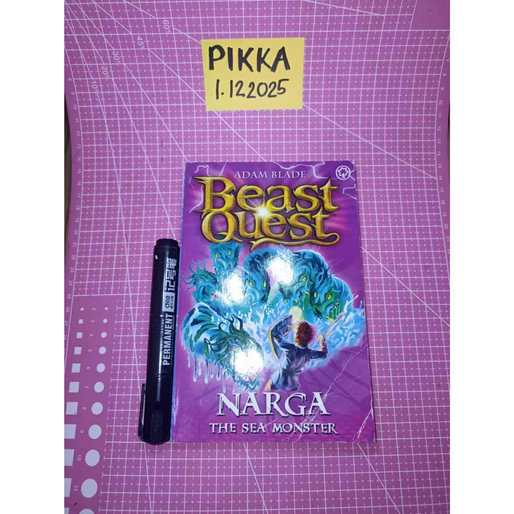Beast Quest: Narga The Sea Monster by Adam Blade | Children's Fantasy ...