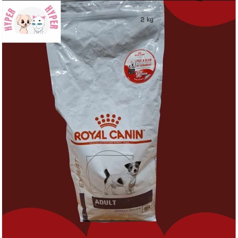 ROYAL CANIN VCN SMALL DOG ADULT DRY FOOD 2KG(NOTE: EXPIRY MAY ,2026 ...