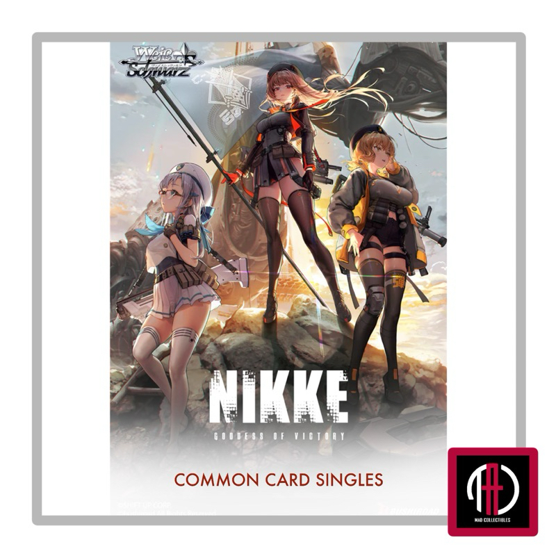 Weiss Schwarz TCG - Goddess of Victory NIKKE Common Cards - Nihilister ...