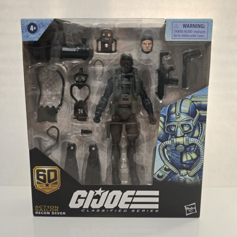 ACTION SAILOR RECON DIVER GI Joe Classified Series | Shopee Philippines