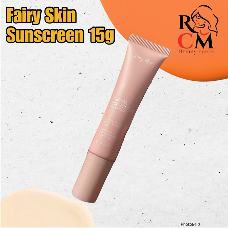 Fairyskin Derma Sunscreen 15g | Shopee Philippines