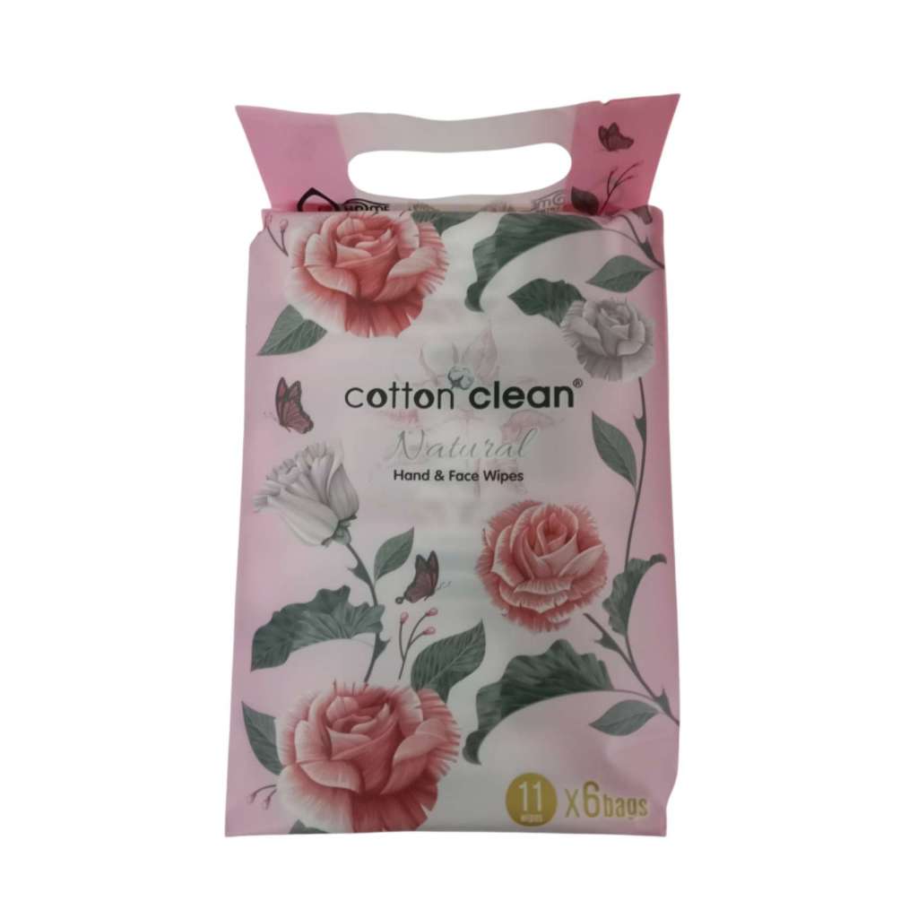 Cotton Clean Wipes Mini Series Daily Use Baby Powder Scented Non ...