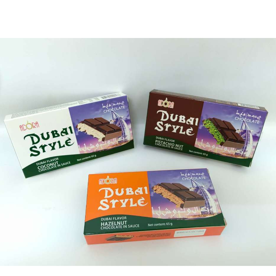 Adora Dubai Style Chocolate 65g SUGAR CRASH | Shopee Philippines