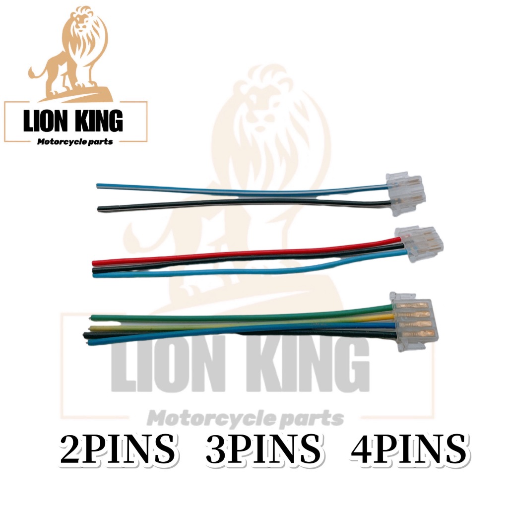 Motorcycle switch socket 3way FEMALE SOCKET 2PINS/3PINS/4PINS | Shopee ...