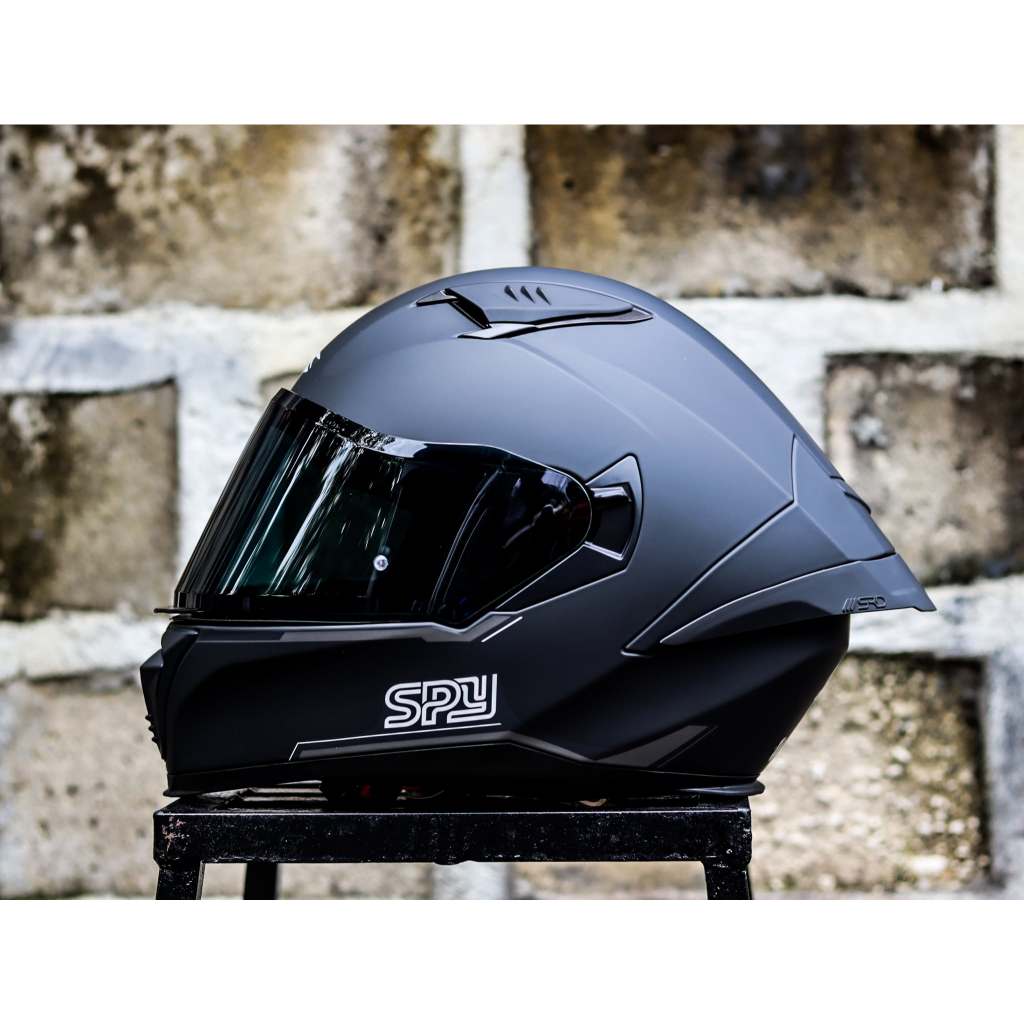 SPYDER HELMET STRIKE PD 340M MATTE BLACK GRAY V2 | Shopee Philippines