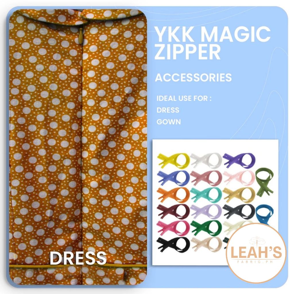 Ykk Magic Zipper 20 Inches and SBS Magic Zipper 24 inches for gown etc ...
