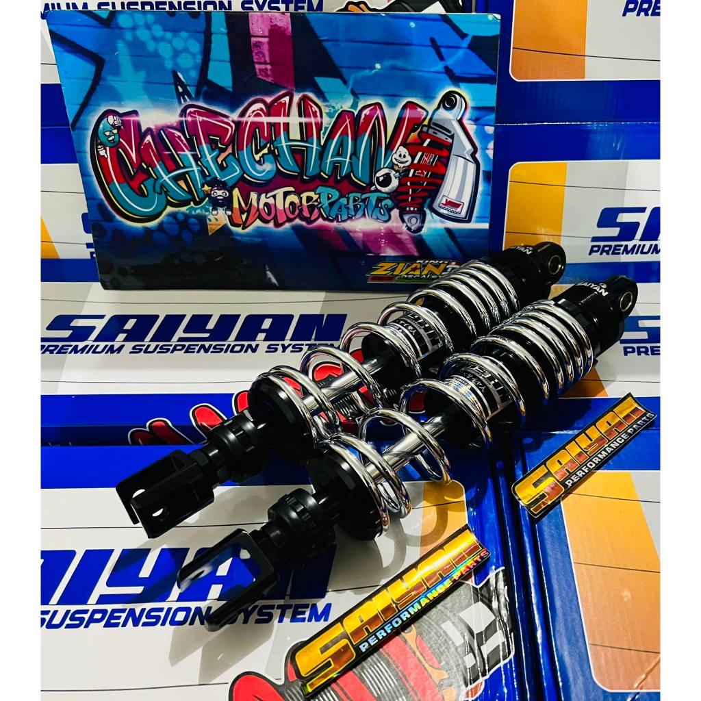 SAIYAN REAR SHOCK AEROX / NMAX / PCX 305MM 335MM ADJUSTABLE REBOUND ...