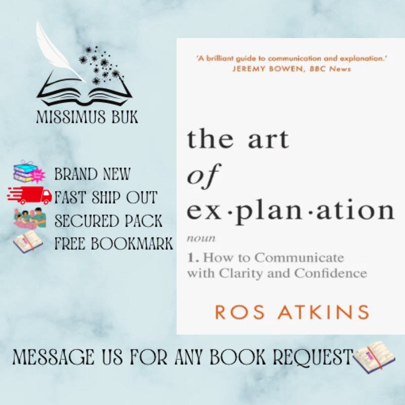 The Art of Explanation by Ros Atkins | Shopee Philippines