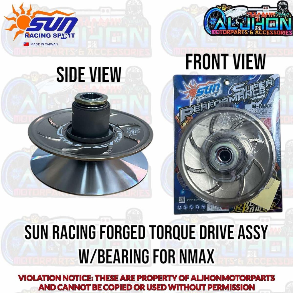 SUN RACING FORGED TORQUE DRIVE ASSY FOR NMAX | Shopee Philippines
