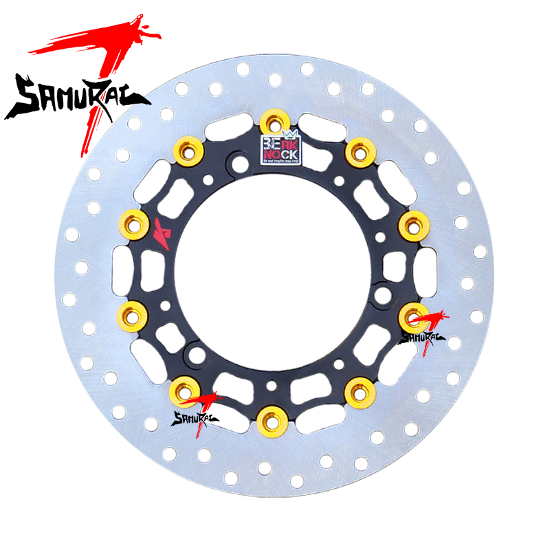 KingDrag 260mm Disc Plate Brake 3Hole Front Piring Disk With Bracket for Aerox V1&V2 Nmax V1&V2 ...