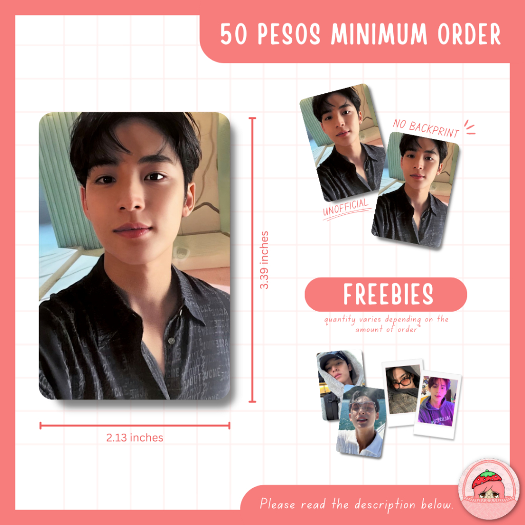 MINGYU ATTACCA POB PC PHOTOCARD UNOFFICIAL FANMADE PRINT K-POP | Shopee ...