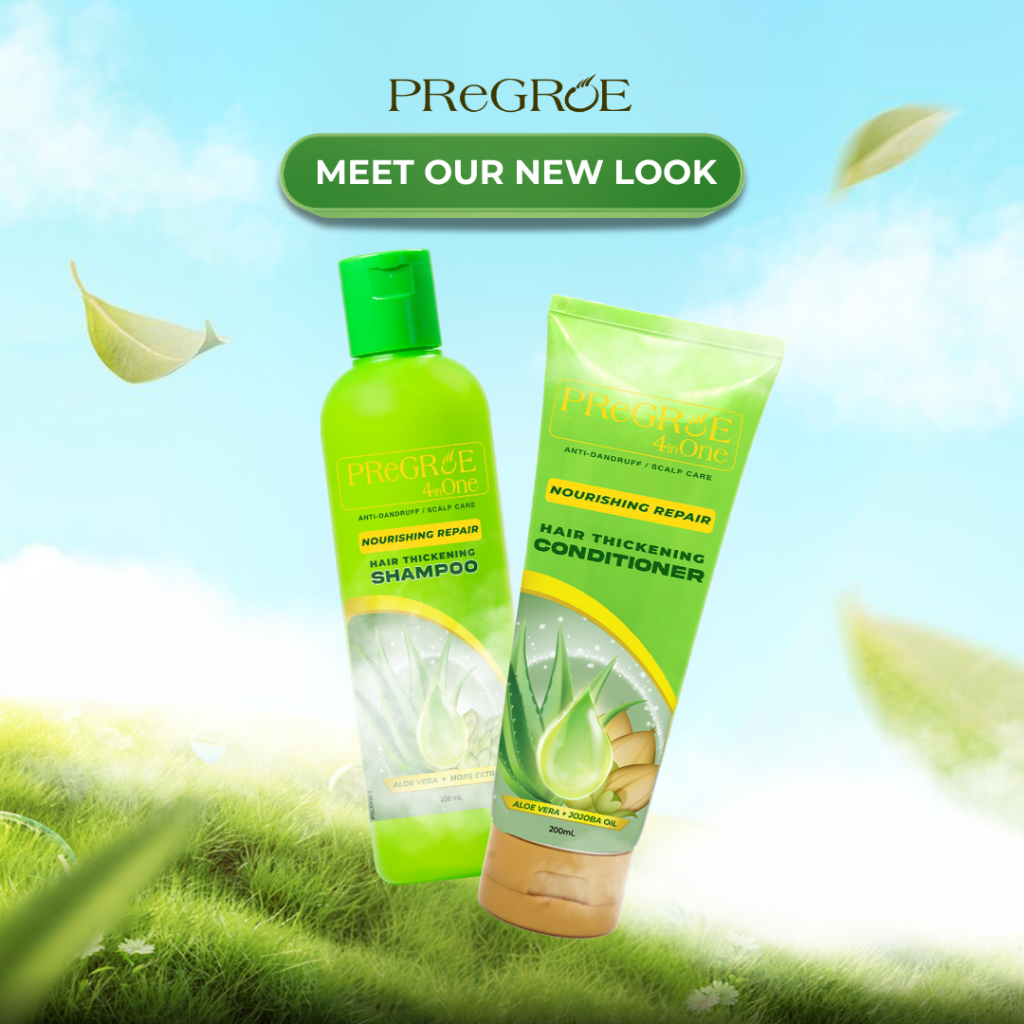 PREGROE DUO Pregroe 4inOne Shampoo 250mL + Pregroe 4inOne Conditioner ...
