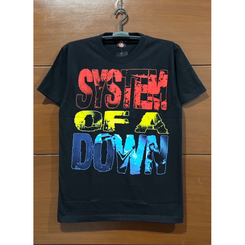 SYSTEM OF A DOWN ROCK YEAH BRAND THAILAND ROCK BAND SHIRT 100% COTTON ...