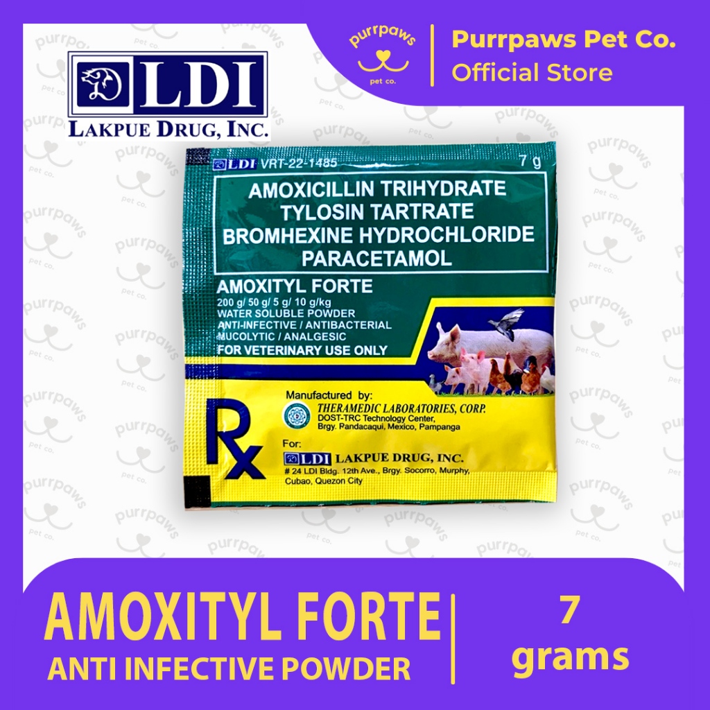 AMOXITYL FORTE 7grams Tingi (Retail) - Per sachet | Shopee Philippines