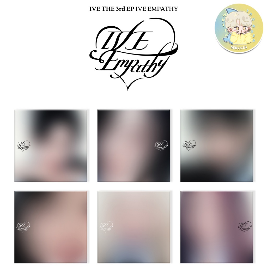 IVE THE 3rd EP IVE EMPATHY Digipack Ver. POB Photocard Album Starship Square SSQ [PRE-ORDER ...