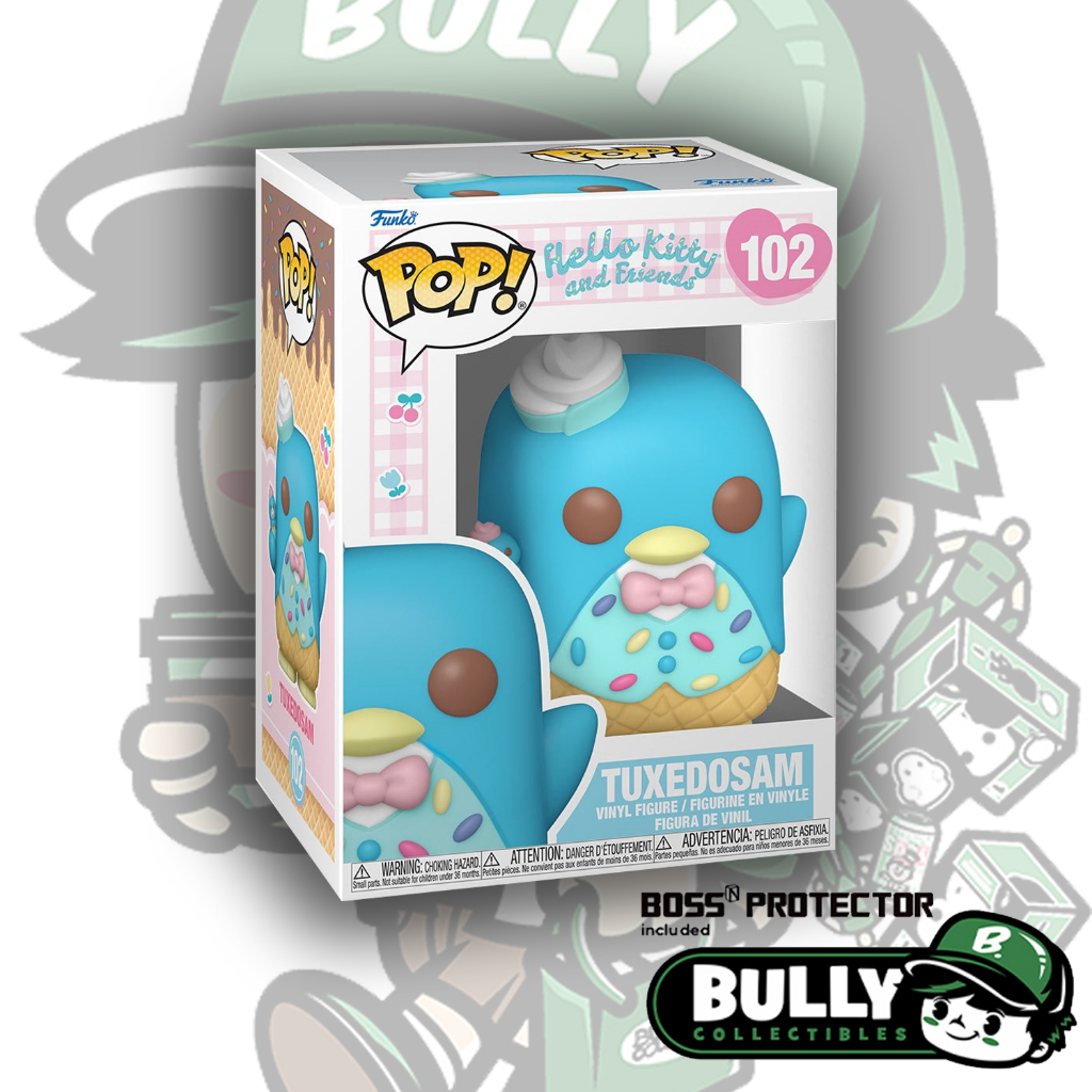 Funko POP! Sanrio: Hello Kitty and Friends - Tuxedosam (Ice Cream) 102 With Boss Protector ...