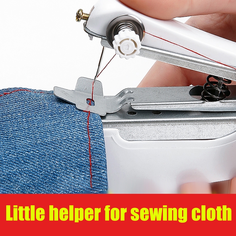 Sewing machine White Mini Electric Sewing Machine sewing machine set ...