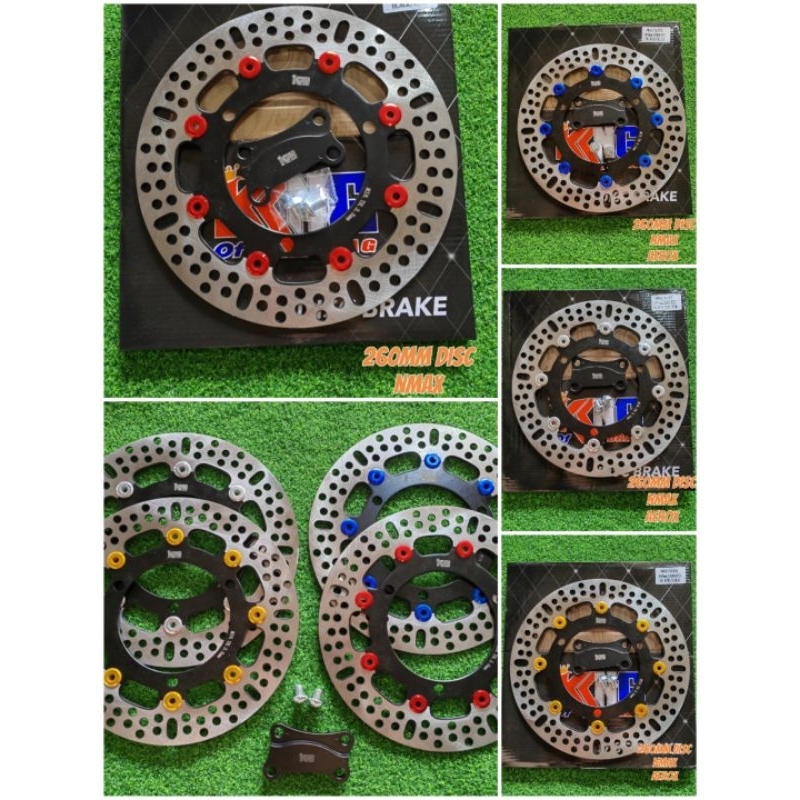 260MM BIG DISC W/BRACKET FOR NMAX/AEROX(KING DRAG) | Shopee Philippines