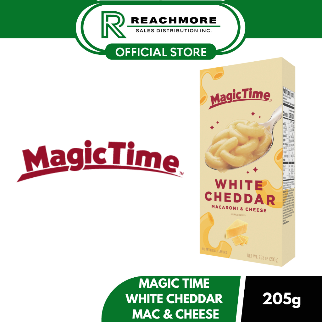 Magic Time White Cheddar Mac and Cheese 205g | Shopee Philippines