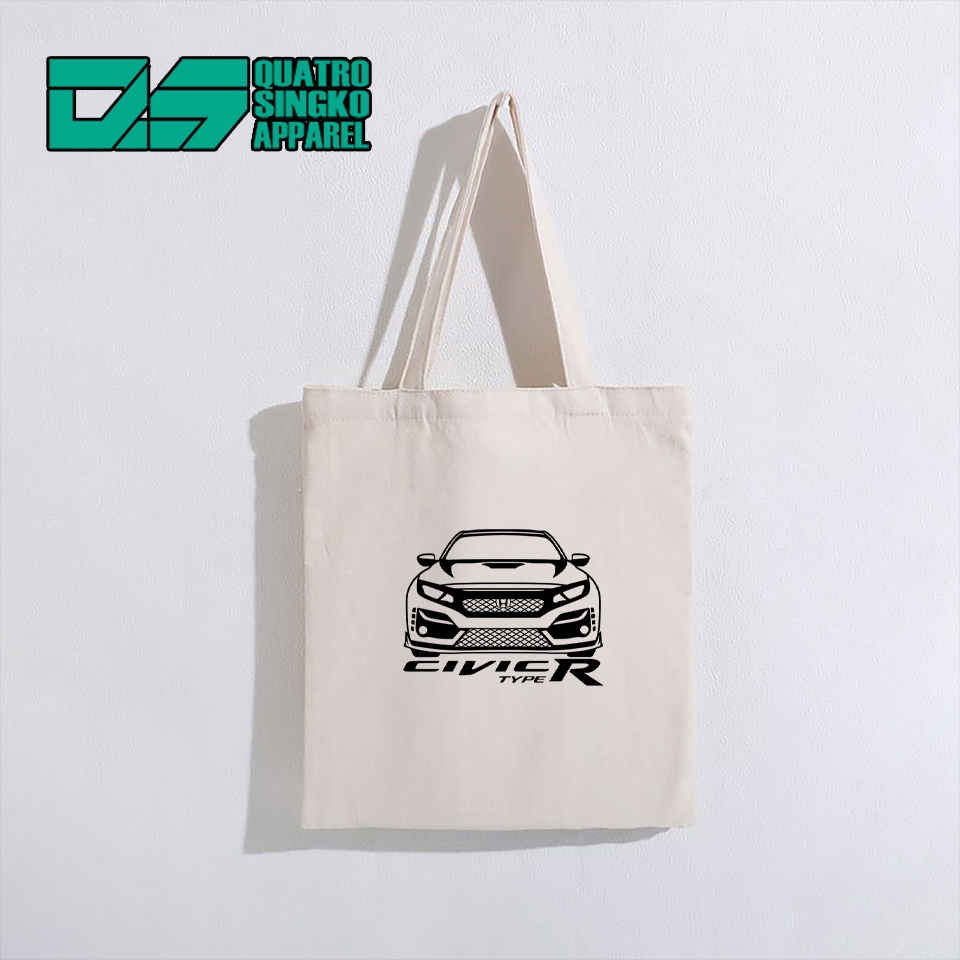HONDA CIVIC TYPE R 2020 CANVAS TOTE BAG | Shopee Philippines