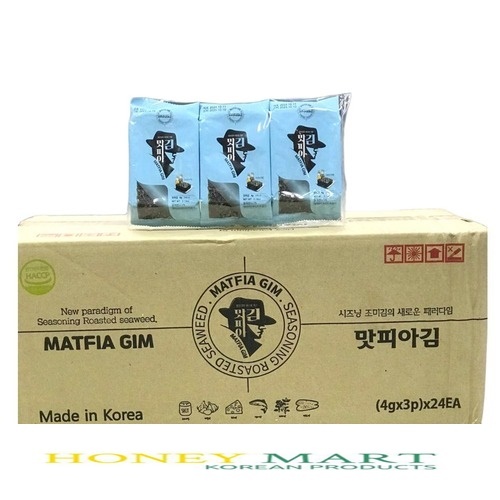 MATFIA JAELAEGIM SEAWEED 4G X 3 1 BOX HONEY MART | Shopee Philippines