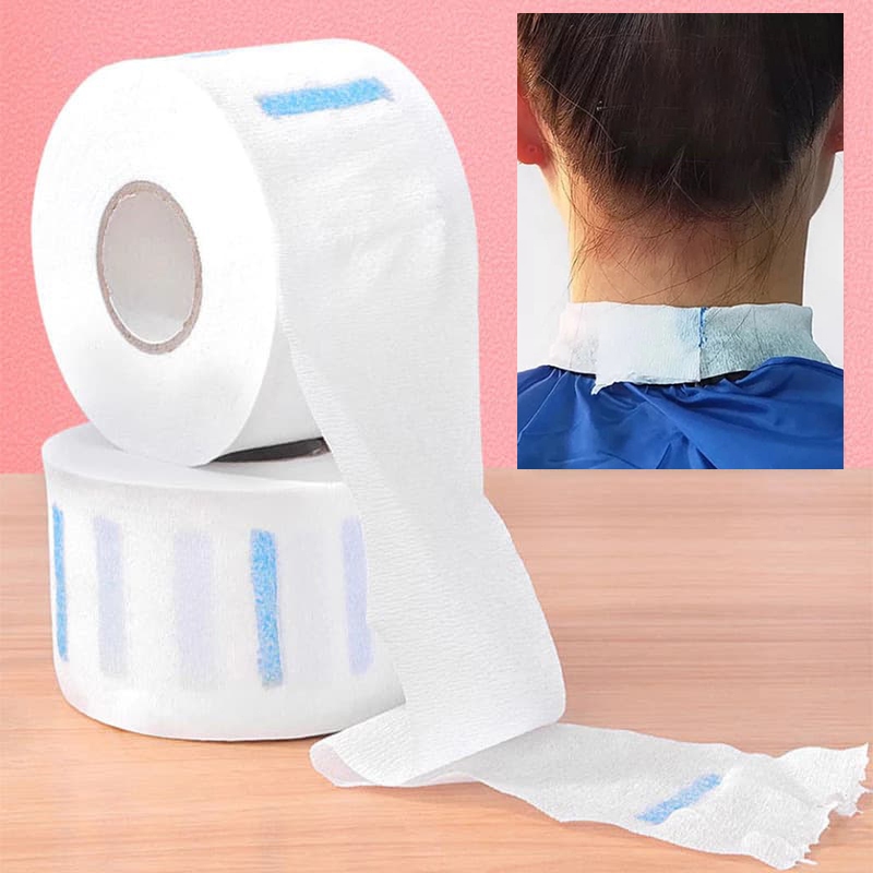 1 Roll Neck Tissue for Salon & Barber Disposable Hair Dressing Paper ...