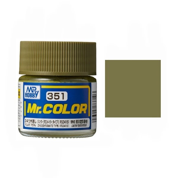 Mr. Hobby Mr Color Zinc Chromate FS34151 C351 | Shopee Philippines