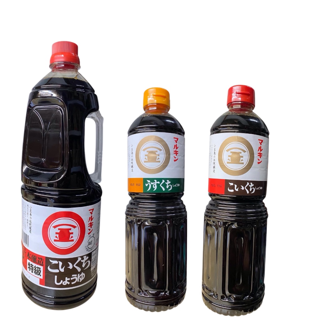 CMH Japan MARUKIN Koikuchi Shoyu Dark Soy Sauce Light Soy Sauce 1L 1.8L ...