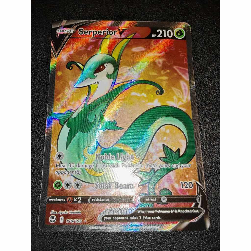 Serperior V - 170/195 - Full Art Ultra Rare Sword & Shield: Silver ...