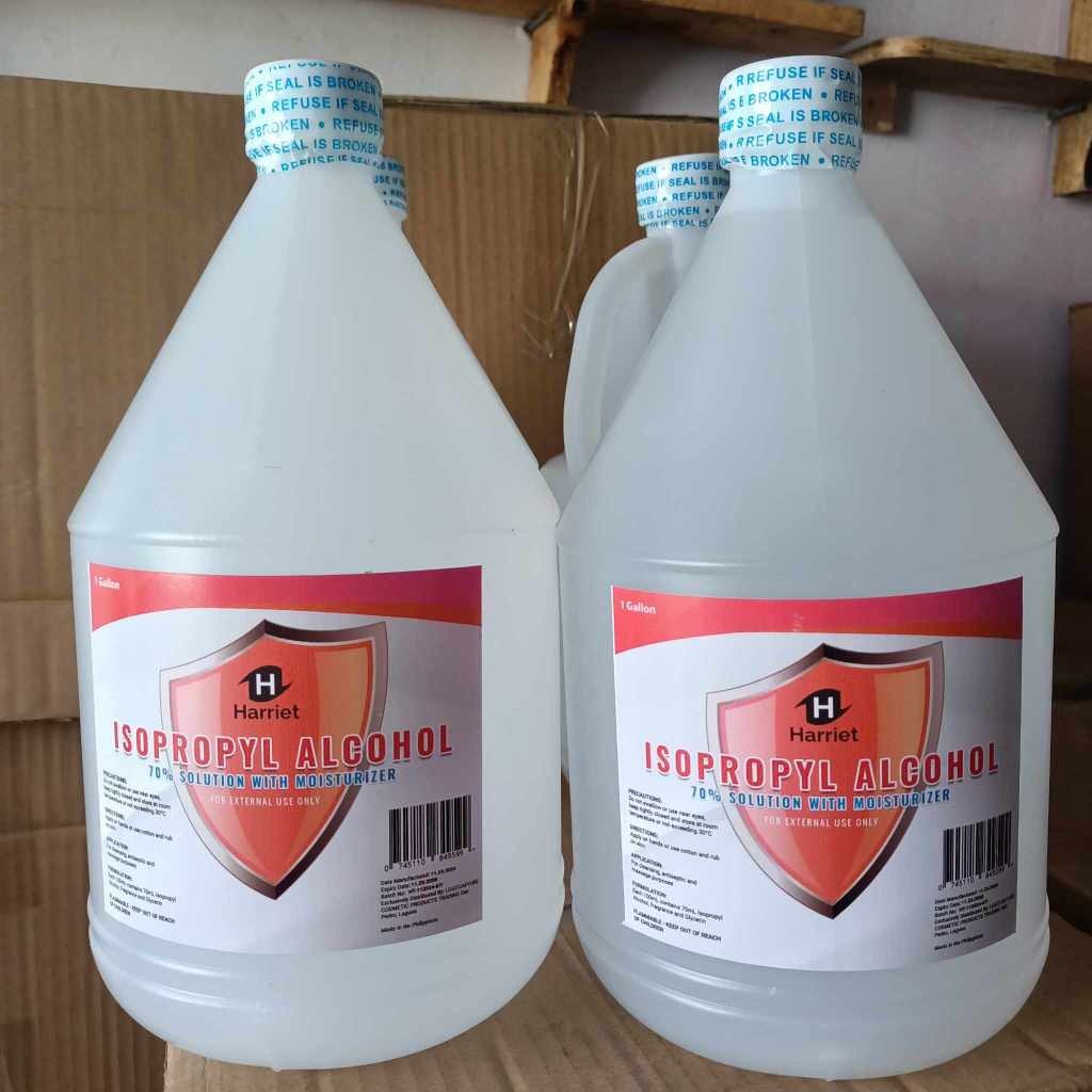 Harriet Isopropyl Alcohol 70% Solution Melon Cucumber Scent 1 Gallon ...