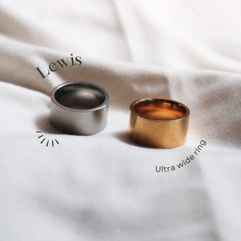 deliciaeph - Lewis Ultra Wide Ring | Shopee Philippines
