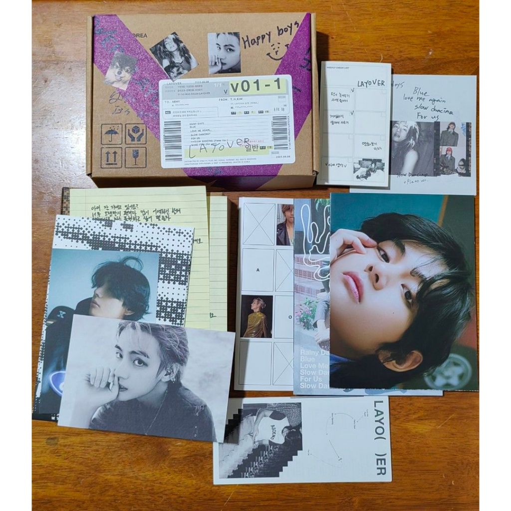 BTS V Layover (Ver 03) ON HAND | Shopee Philippines